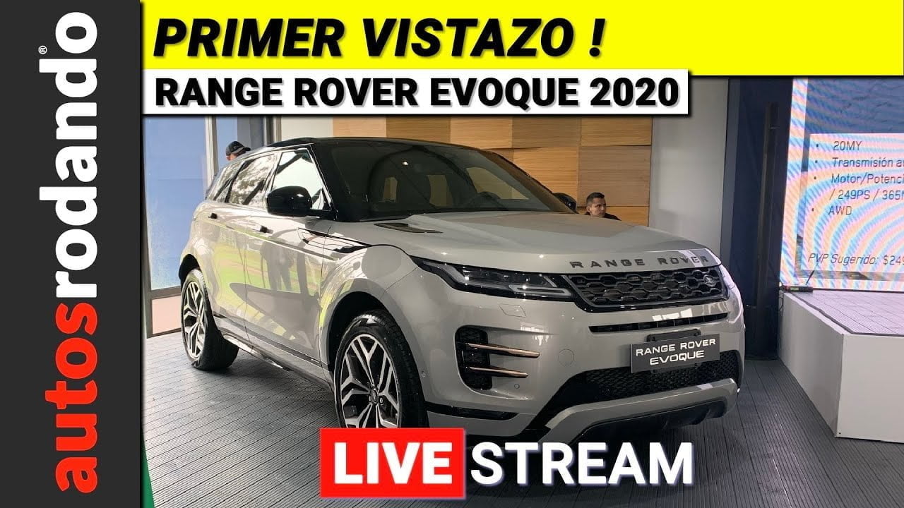 ᐅ RANGE ROVER EVOQUE 2020 LLEGA A COLOMBIA + Video