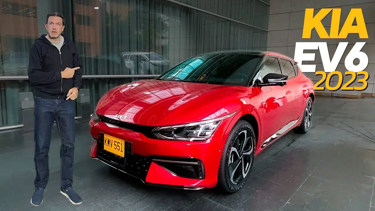 ᐅ KIA PRESENTA EN COLOMBIA SU MODELO EV6 TOTALMENTE ELÉCTRICO
