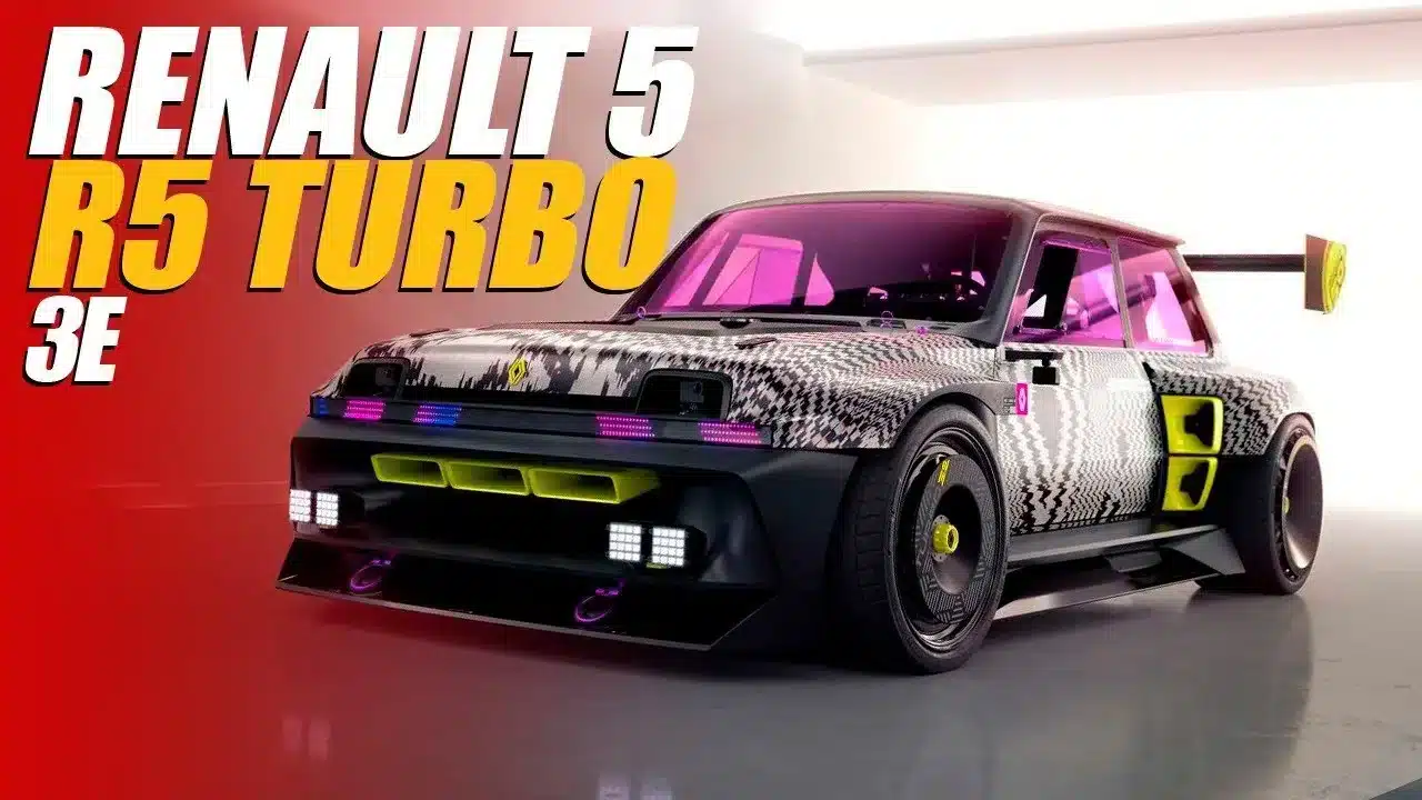 Renault 5 R5 Turbo 3E debuta como Hatch eléctrico de 375 HP
