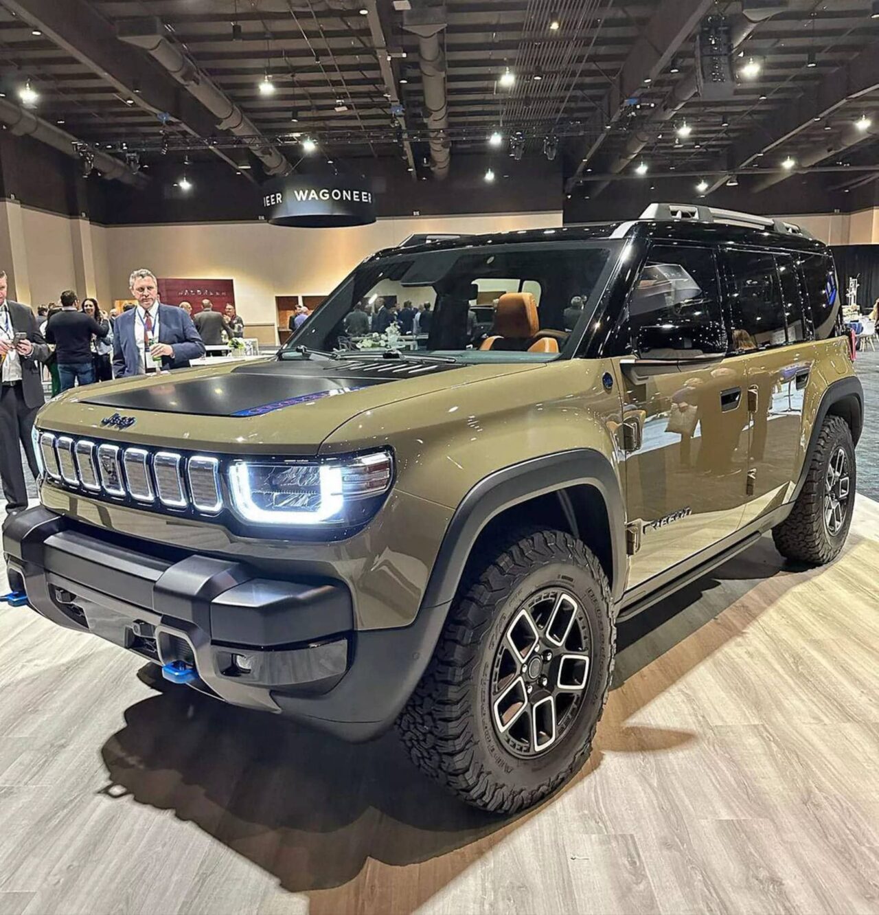 Presentación del Jeep Wagoneer EV y Recon Electric Off-Roader 2024 en el evento exclusivo de ...