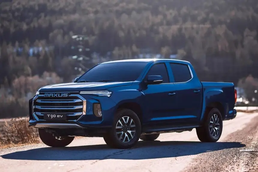 El nuevo MAXUS T90 eléctrico: el primer Pick-up EV que llega a Europa