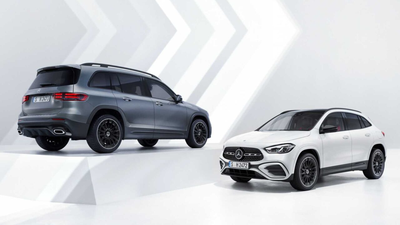 Mercedes revela los modelos actualizados del GLA y GLB AMG 2024