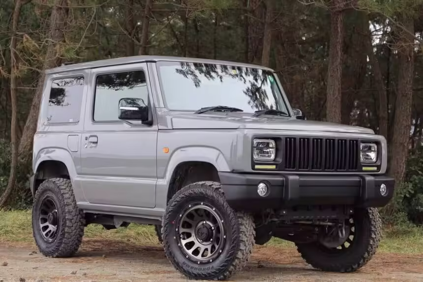 Suzuki Jimny: La increíble transformación en un mini Jeep Cherokee XJ