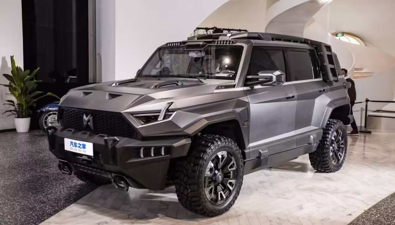 Dongfeng Mengshi M-Hero 917 EV: con 1000 HP y una autonomía de 505 km inicia producción