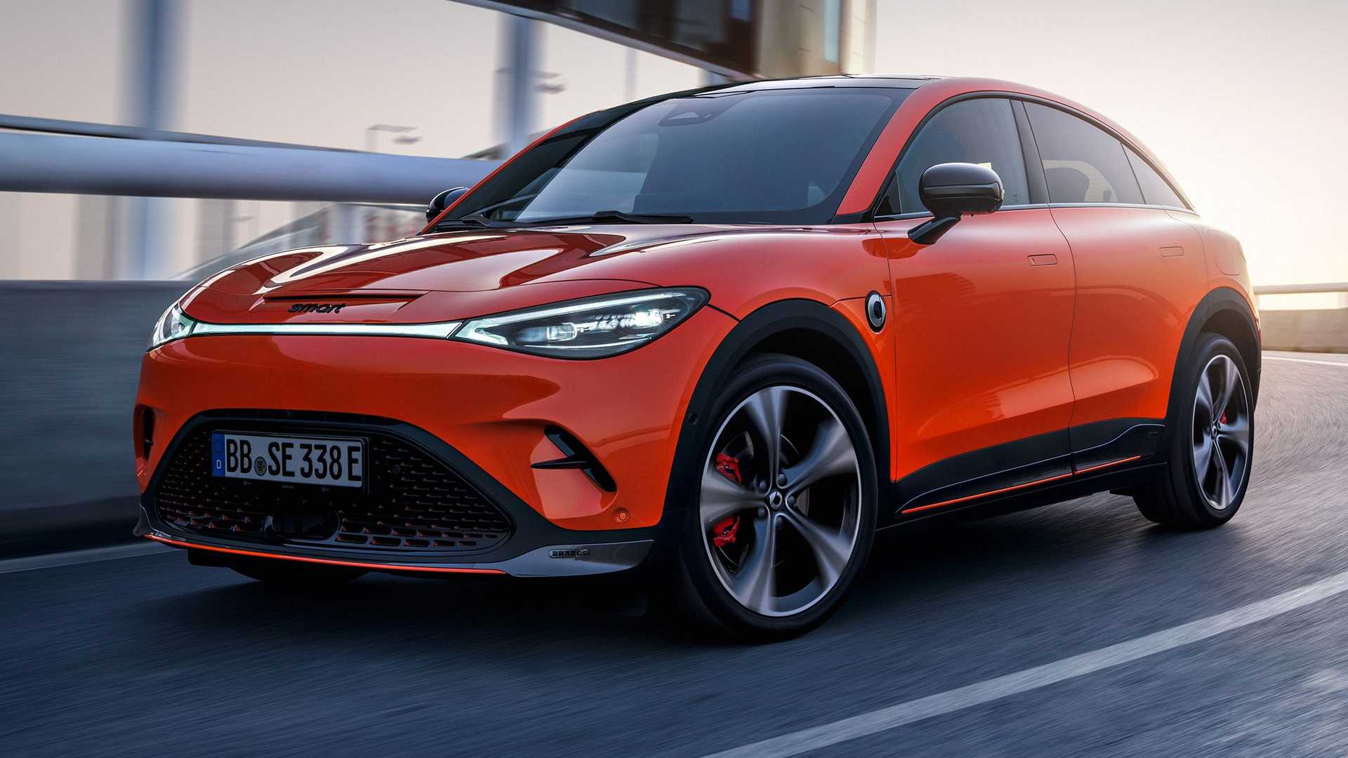 Smart #3 Crossover Coupe hace su debut en el Salón del Automóvil de ...