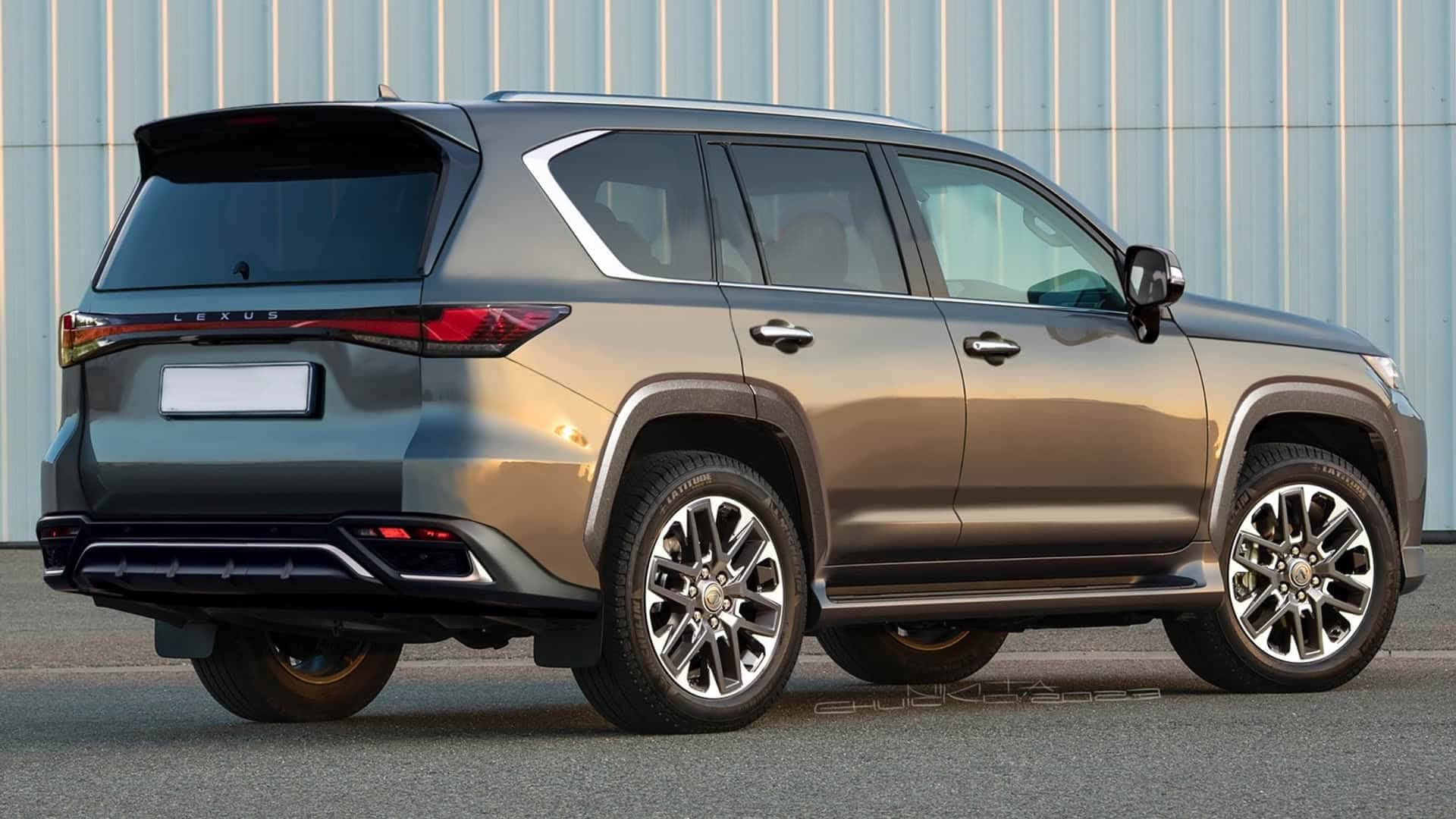 Lexus GX 2024: Revelaciones de Diseño en Render muestra más Robustez