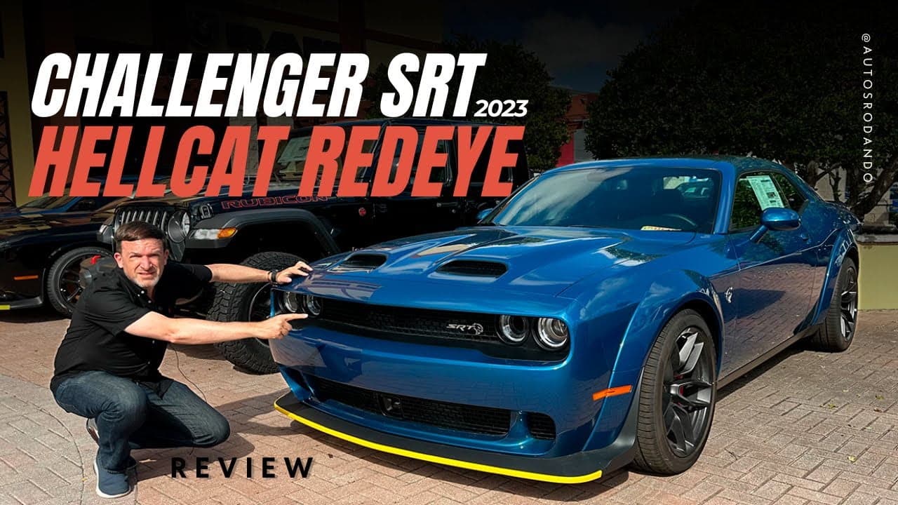 Challenger SRT Hellcat Redeye, con apenas 797 hp (Video Review)