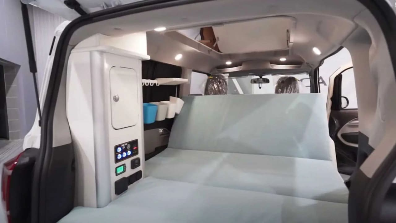 ᐅ KIA RAY Deslumbra Con Un Innovador Camper Compacto En Corea