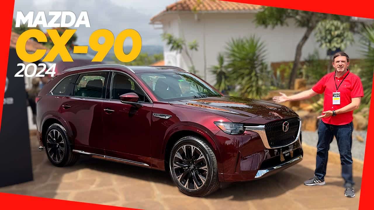 ᐅ Mazda CX-90: Llega a Colombia Redefiniendo el Segmento SUV de Lujo