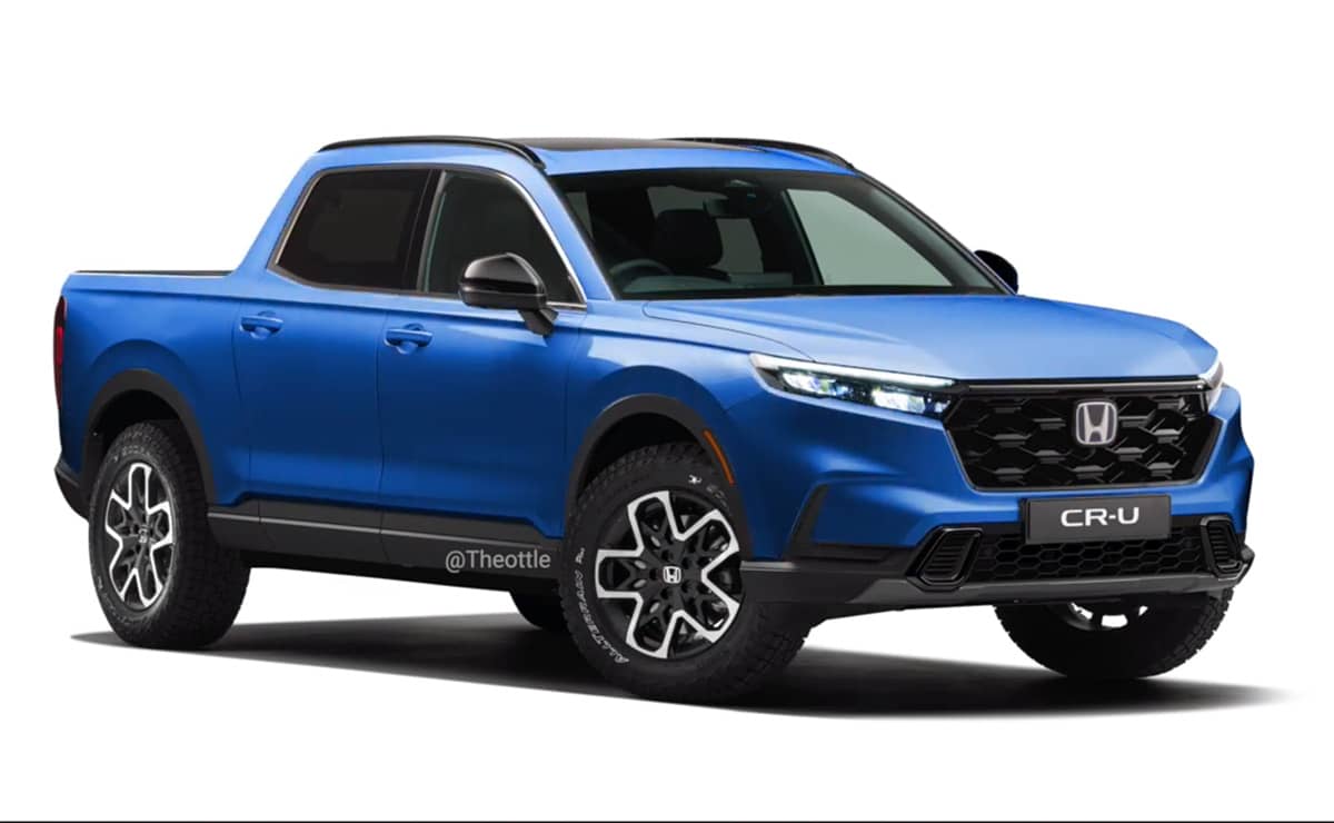 ᐅ Honda CR-U Una Pick-up Compacta Para Competir Con Ford Maverick