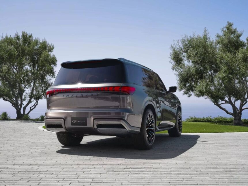 Infiniti QX Monograph: Una visión anticipa del QX80 2025