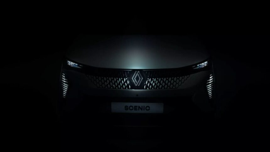 Renault Scenic E-Tech 2024 Revela Su Rostro Antes de su Debut