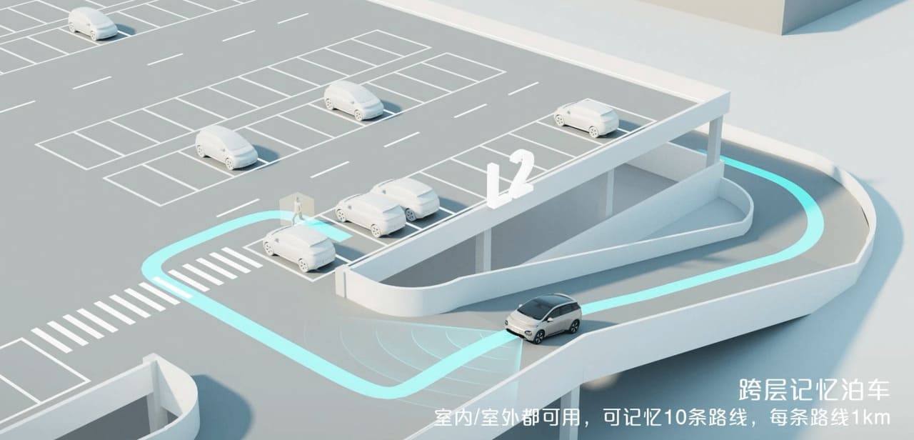 ᐅ Última Versión Del Baojun Cloud EV Lingxi Permite Cambiar De Carril, Adelantar Y Parquear Solo