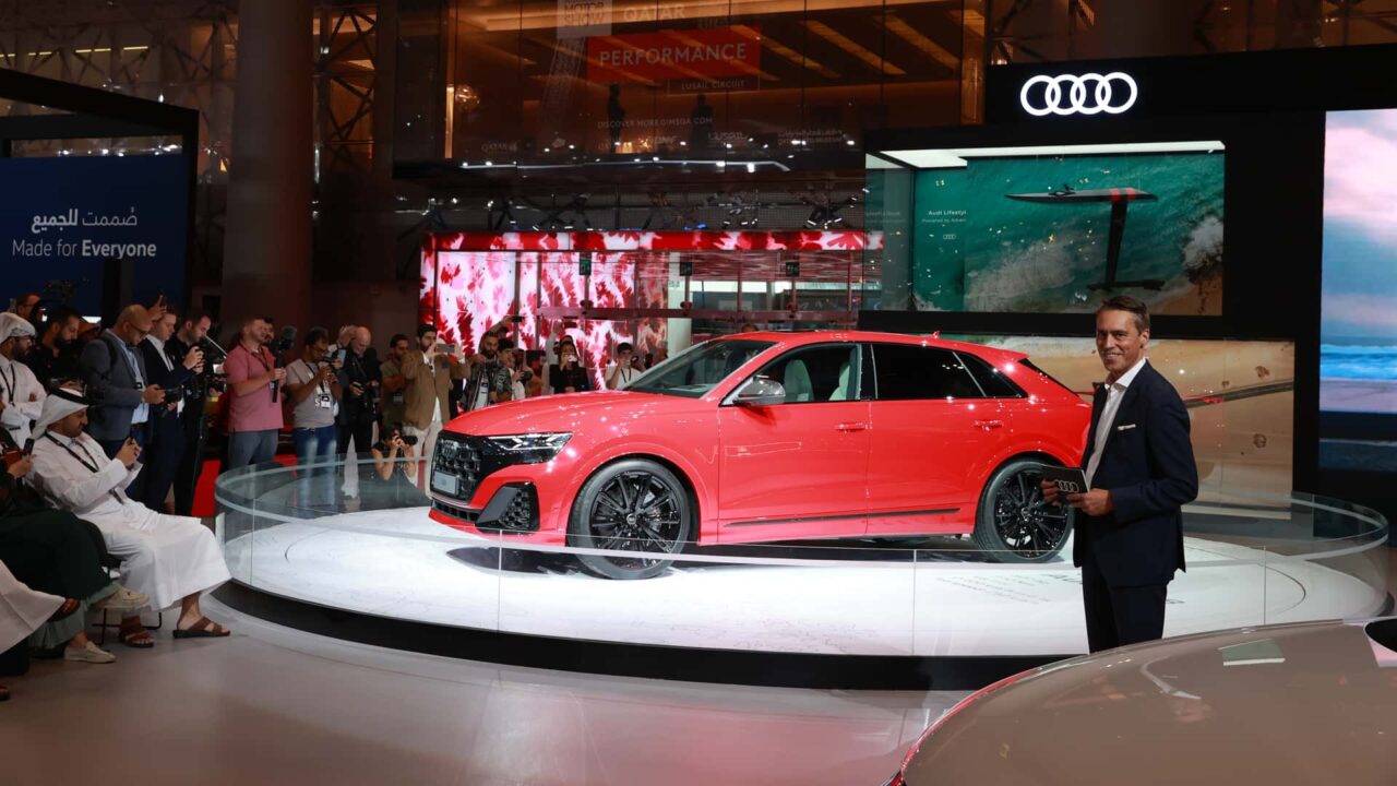 Debut del Audi SQ8 2024: Audi Deslumbra en Doha