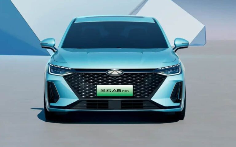 Chery Fengyun A8 PHEV: Imágenes oficiales revelan su poder y alcance