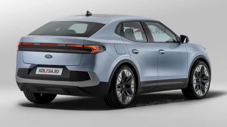 Ford Capri EV 2025: El Nuevo Crossover Eléctrico de Ford Primeras Imágenes