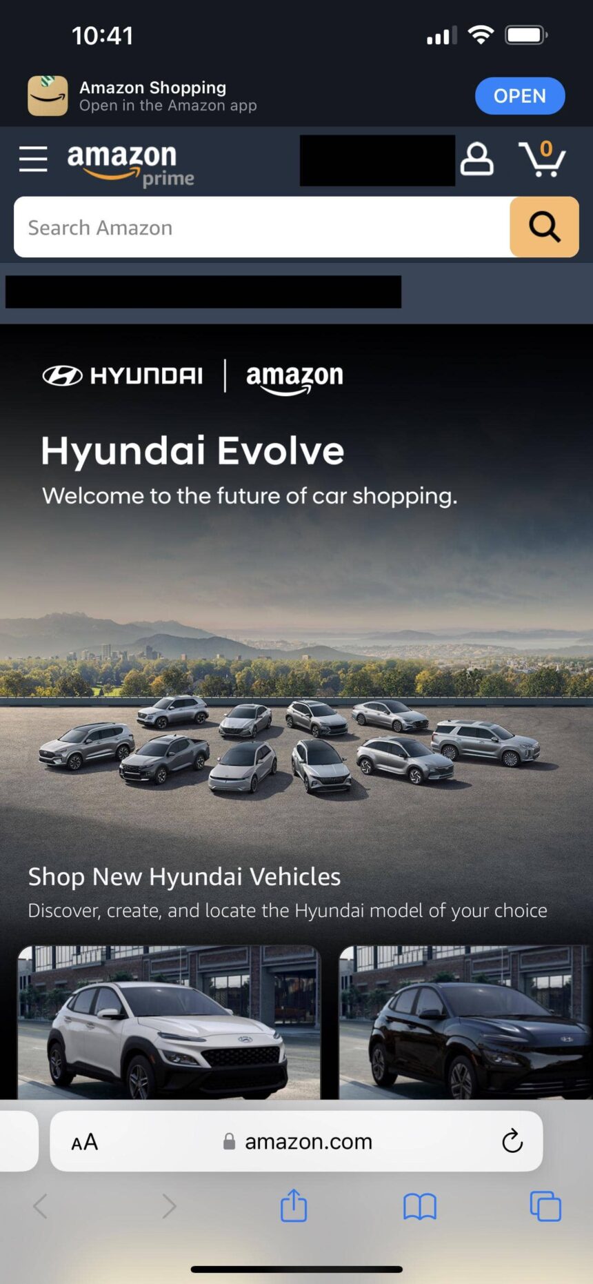 Hyundai y Amazon: Innovando en la Compra de Automóviles a Través de Internet