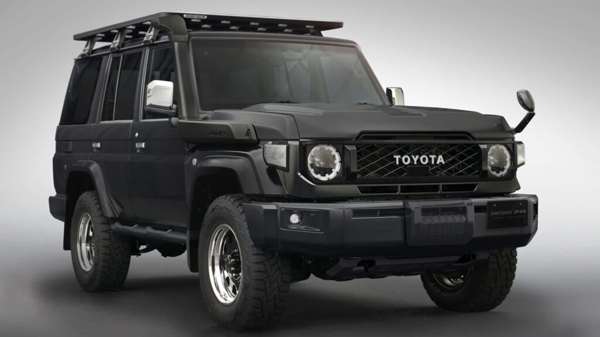 Toyota Land Cruiser 70 2024: 40 Años y Edición Única en Negro Mate