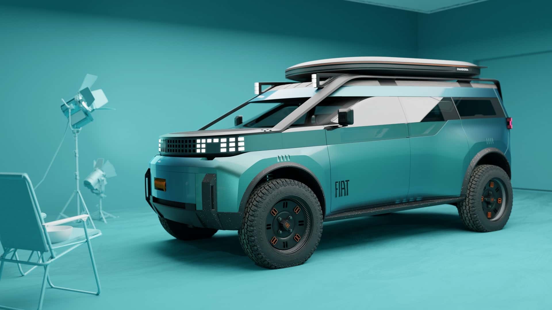 Fiat Revela Cinco Conceptos: El Futuro del Panda Está Aquí