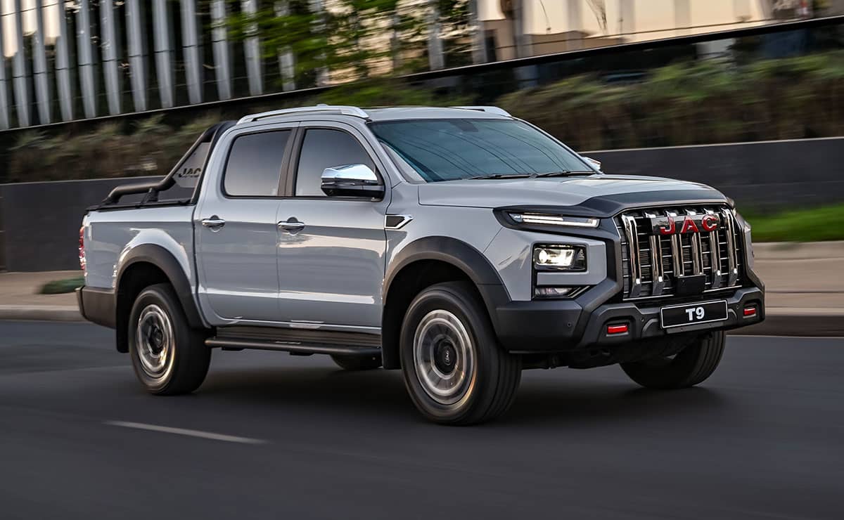 ᐅ Nueva Pick Up JAC T9 Hunter Llega Desde China