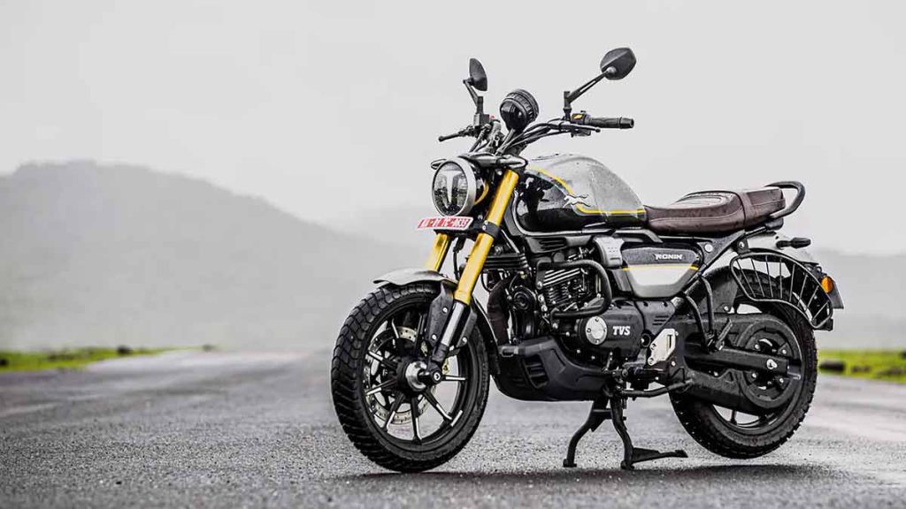 ᐅ ¿Listo Para La Aventura? La TVS Ronin 225 Te Espera: Diseño, Potencia ...