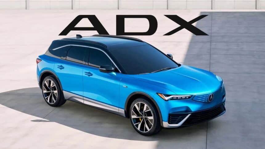 Acura ADX: Así se Llamará El Nuevo Crossover de Acura