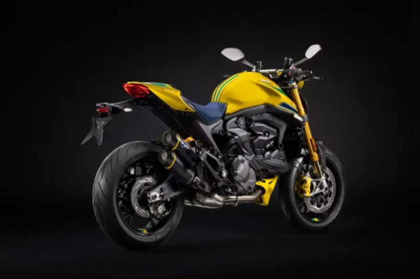 Ducati Monster Senna 900: Rinde Homenaje a Ayrton Senna