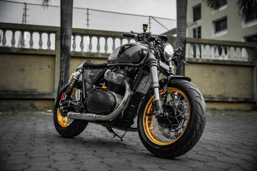 Royal Enfield INT650 Hanzo: Una Nueva Perspectiva a la Interceptor