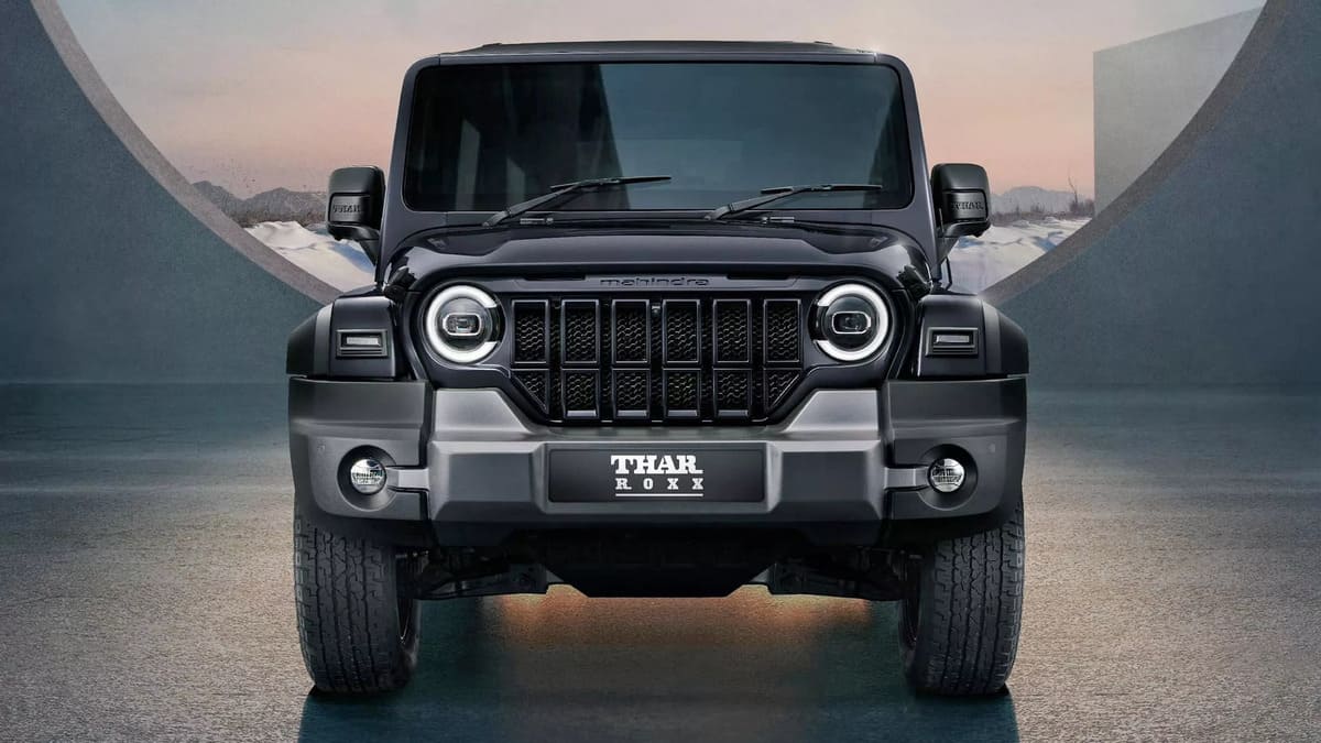 Mahindra Thar Roxx: El Clon del Wrangler Que No Sabías Que Necesitabas