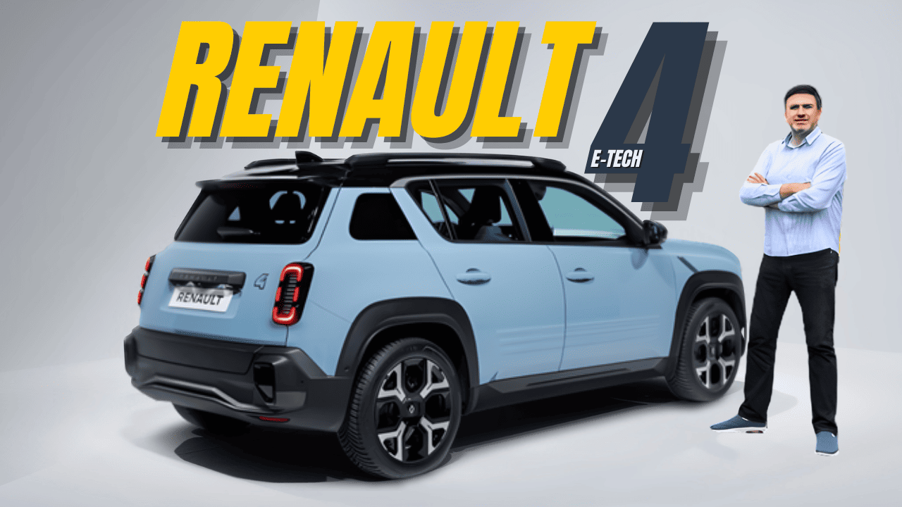 Renault 4 E-Tech: El Regreso de un Clásico 100% Eléctrico que Redefine la Nostalgia