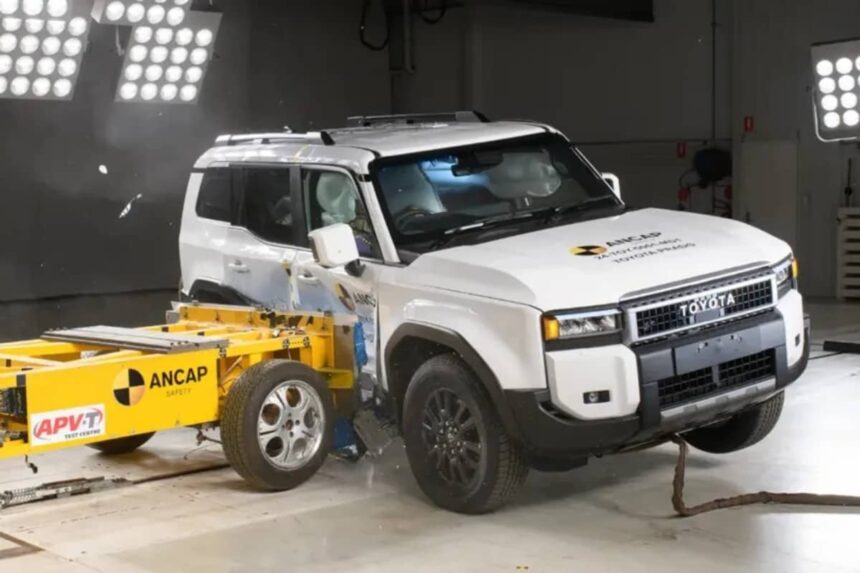 Toyota Land Cruiser Prado 2025 Obtuvo 5 Estrellas en ANCAP