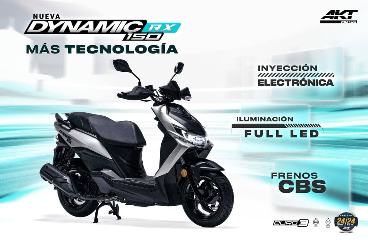 Dynamic RX 150 de AKT: La Nueva Scooter con Más Tecnología y Desempeño en Colombia